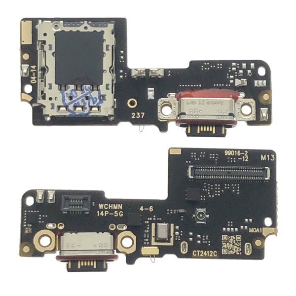 Redmi Note 14 Pro-5G (AA) Charging Board + Sim Holder – CME ...