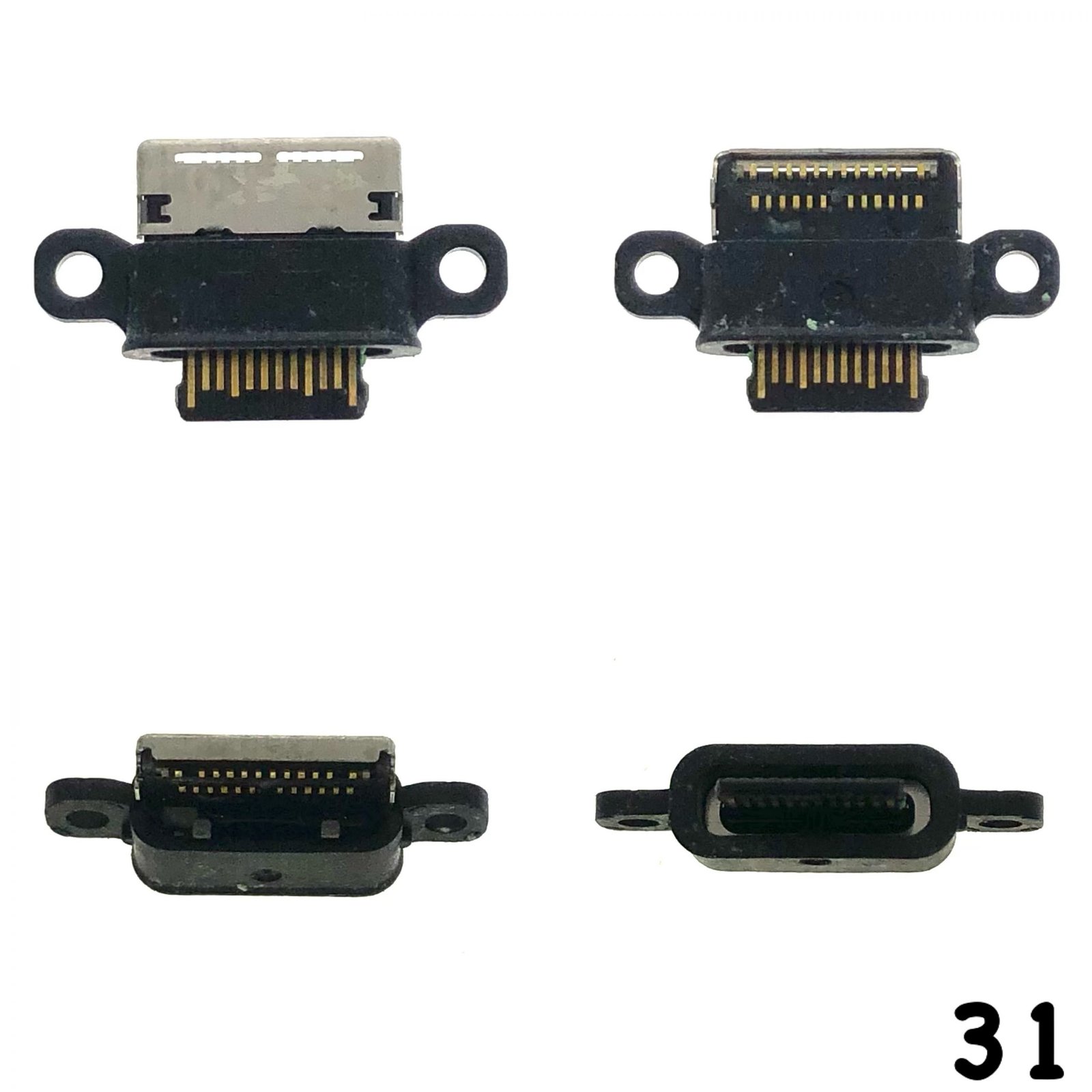 31 Type-C Plug In (1SET 5PCS) For HW P30/P30 Pro/Nova 6/V20/V30/V30 Pro ...