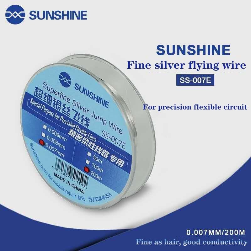 SUNSHINE SS-007E Superfine Silver Jump Wire 0.0007mm*200m – CME ...