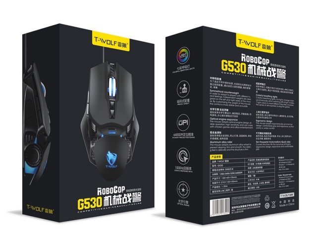 T-WOLG G530 Wired Gaming Mouse – CME Distribution Sdn Bhd