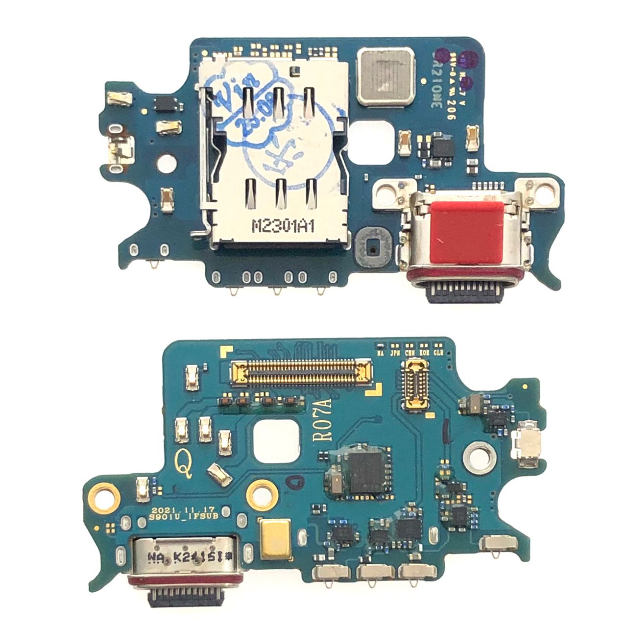 SM S22-5G S901U (ORI) Charging Board + Sim Holder – CME Distribution ...