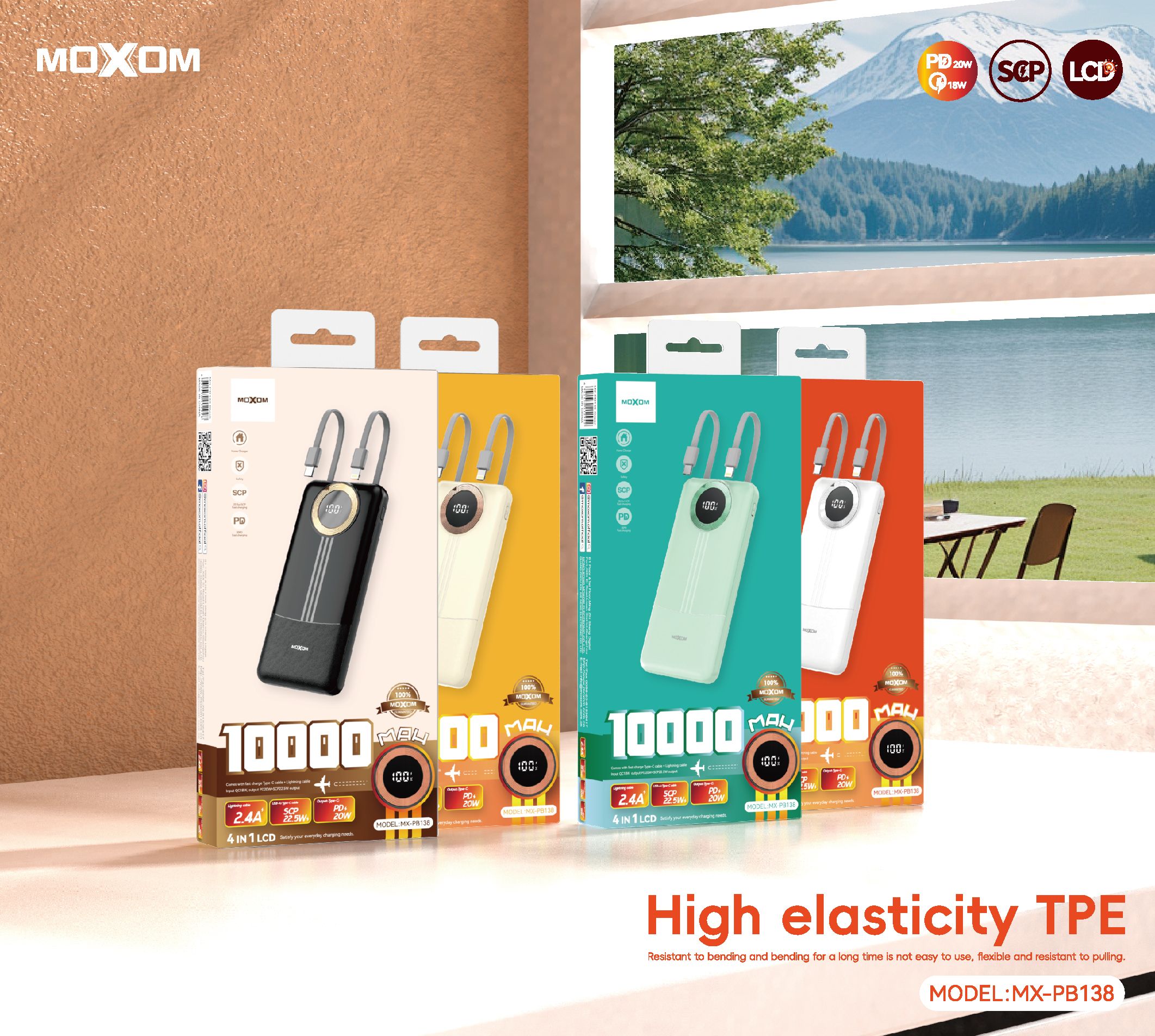 MOXOM MX-PB138 10000mAh Power Bank – CME Distribution Sdn Bhd