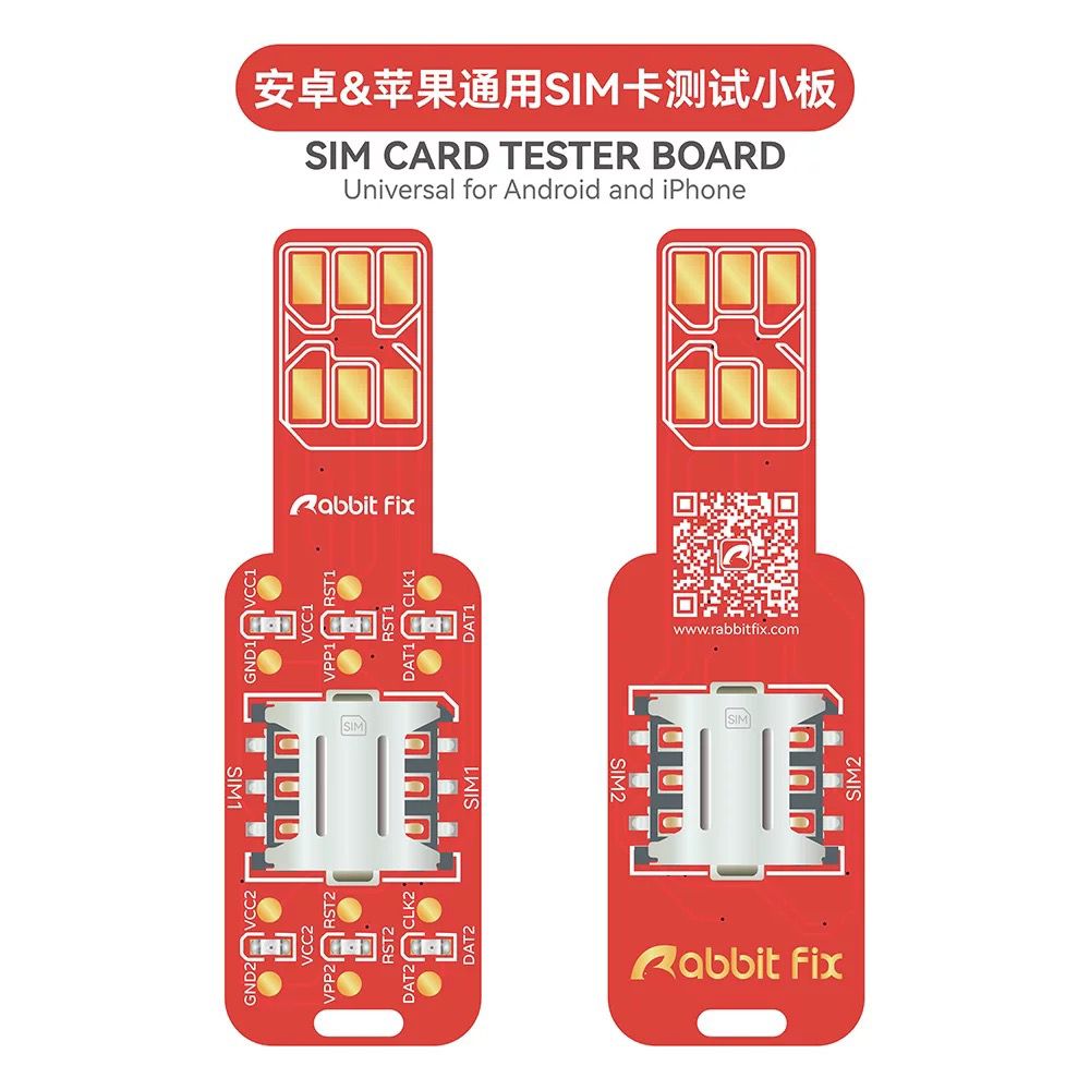 RABBIT FIX Sim Card Test Board (Universal for Android and Phone) – CME ...