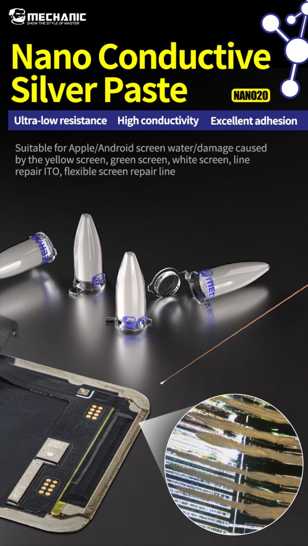 MECHANIC NANO20 Conductive Silver Paste for LCD Repair – CME ...