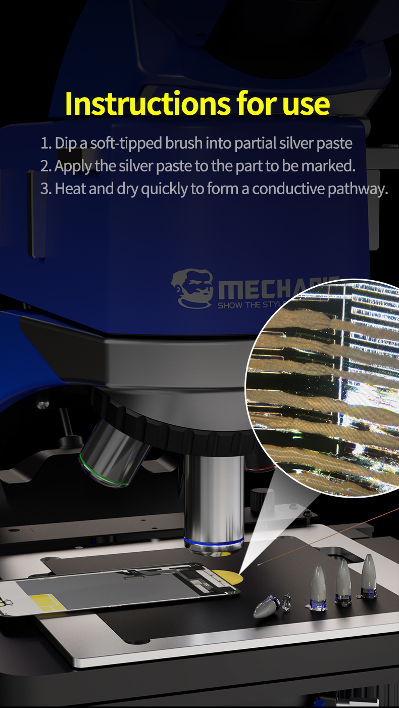 MECHANIC NANO20 Conductive Silver Paste for LCD Repair – CME ...