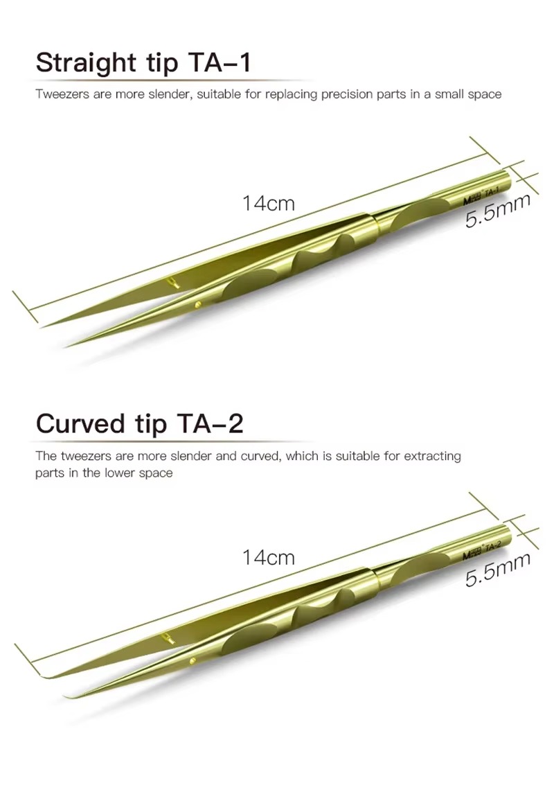 MAANT Titanium Precision Tweezers – CME Distribution Sdn Bhd