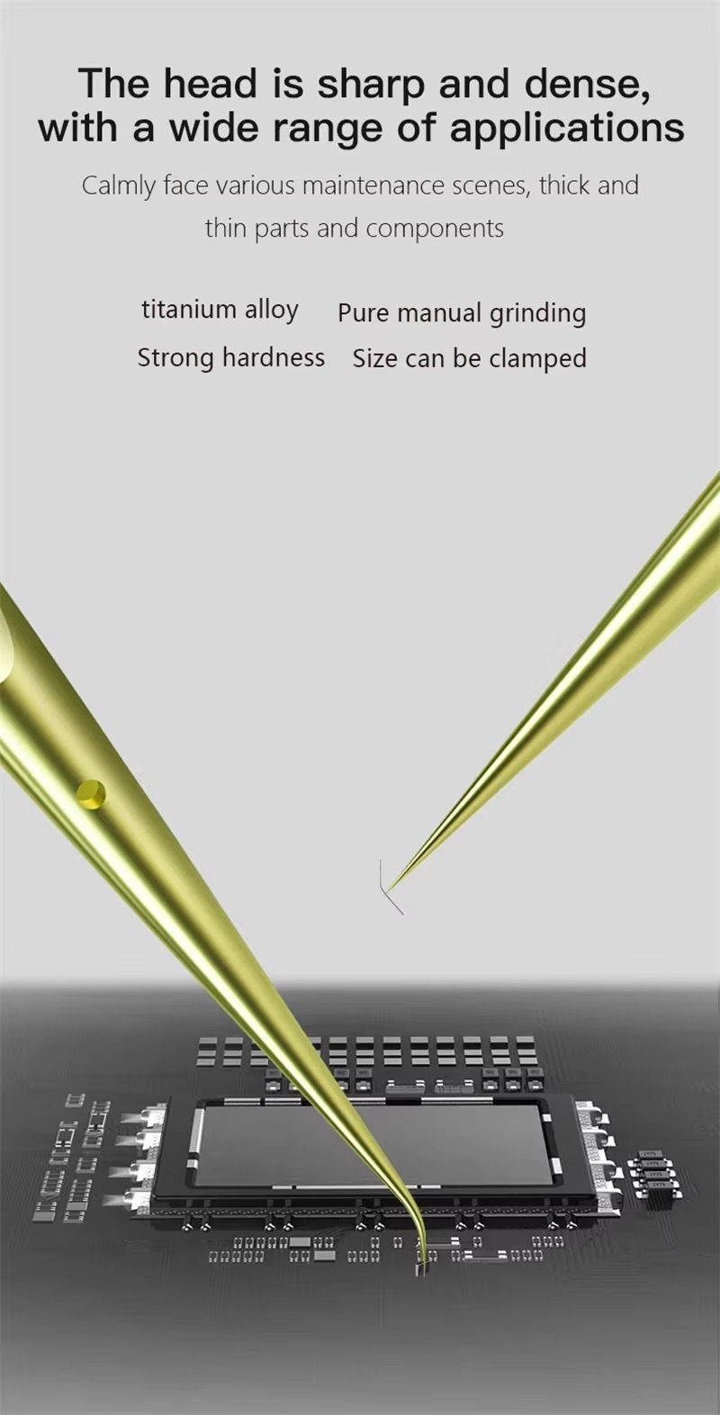 MAANT Titanium Precision Tweezers – CME Distribution Sdn Bhd