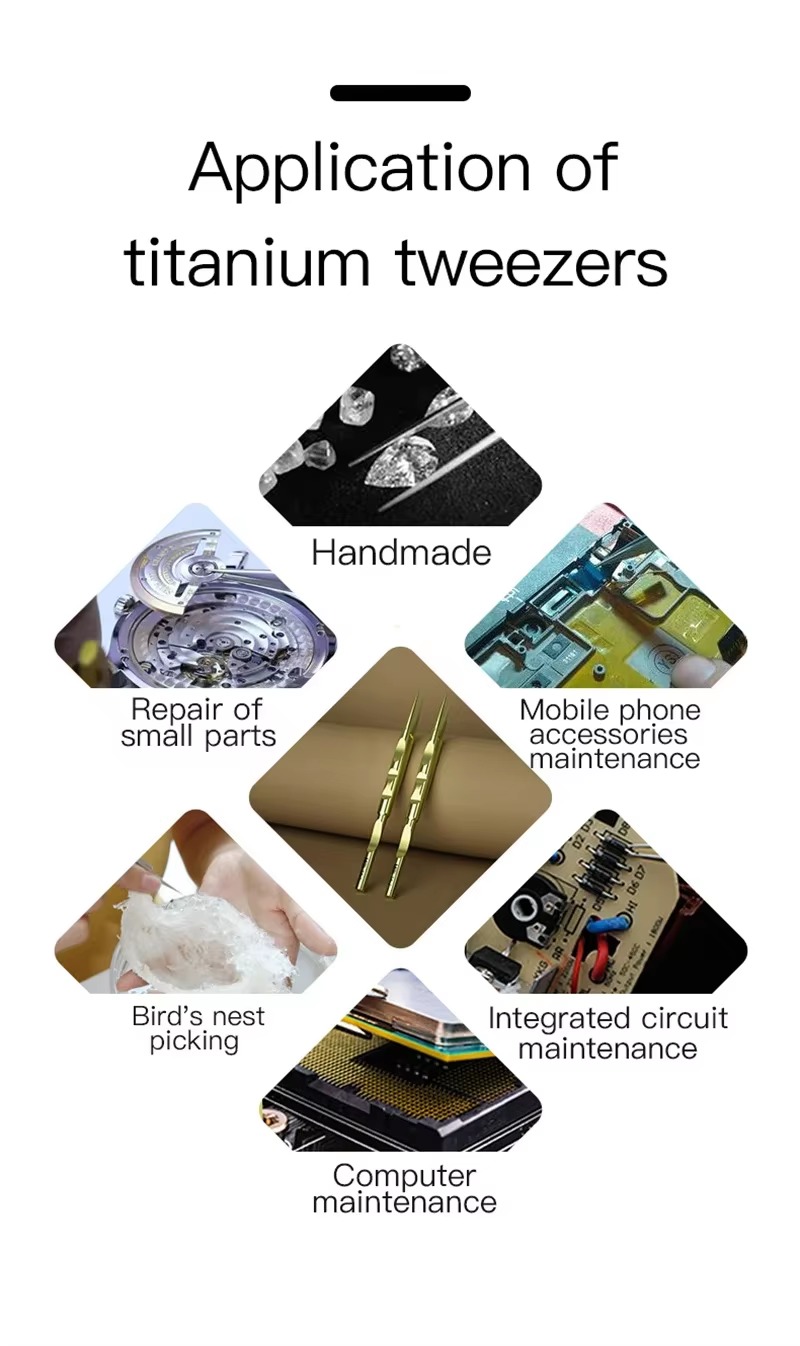 MAANT Titanium Precision Tweezers – CME Distribution Sdn Bhd