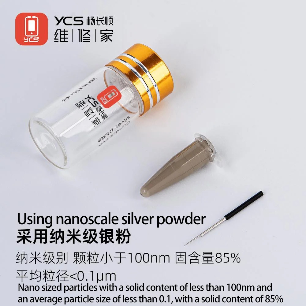 YCS 杨长顺 YCS-D11 Repair Conductive Silver Paste – CME Distribution Sdn Bhd
