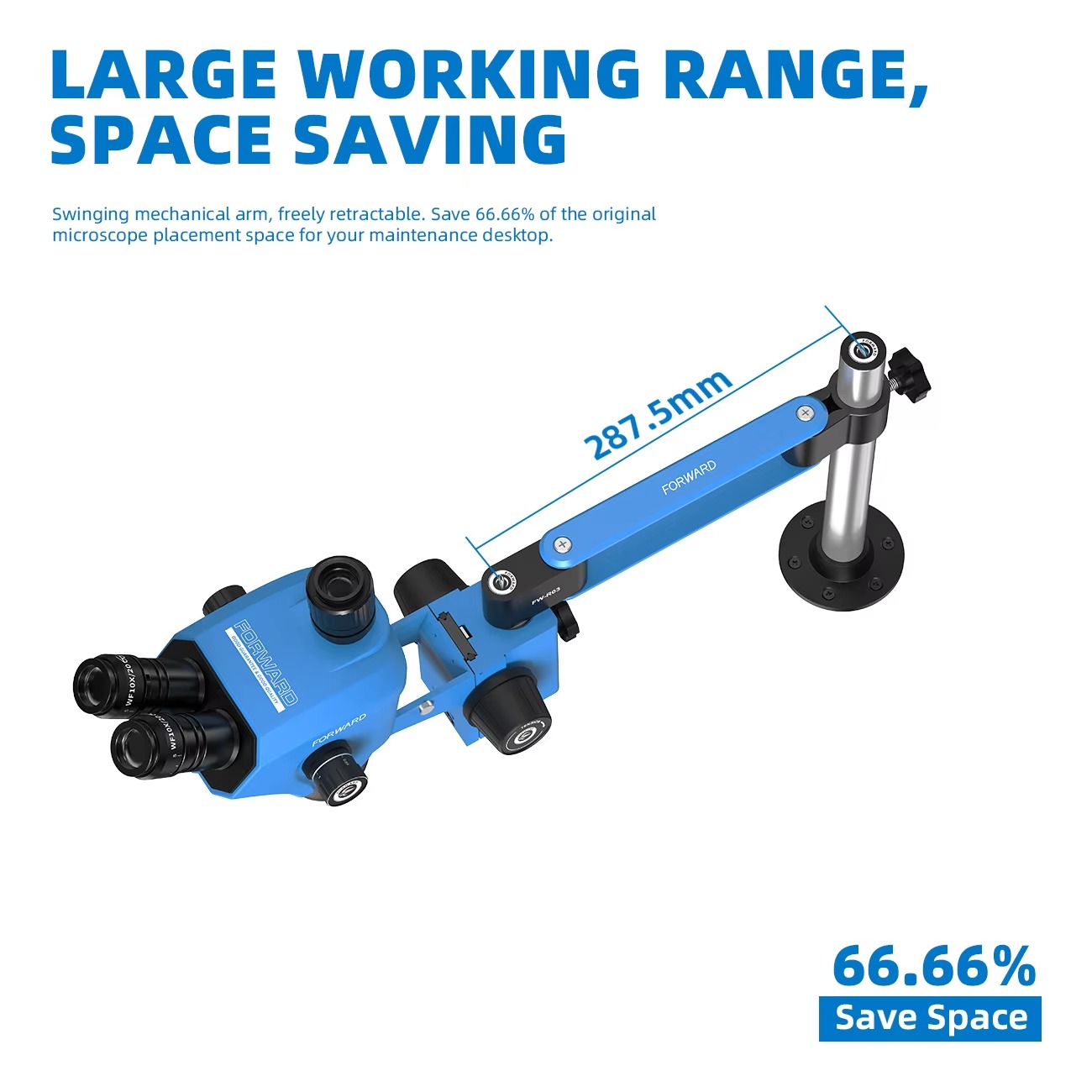 FORWARD FW-R03 Microscope Robotic Swing Arm – CME Distribution Sdn Bhd
