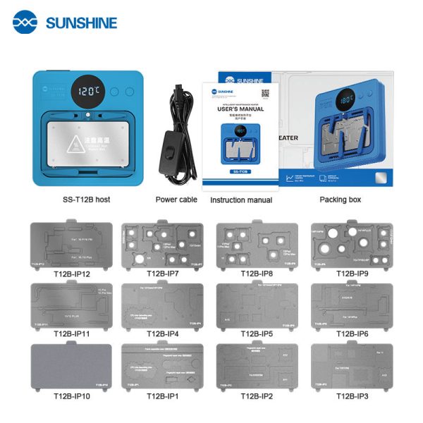SUNSHIINE SS-T12B Preheater Intelligent Maintenance Heater with 13PCS ...