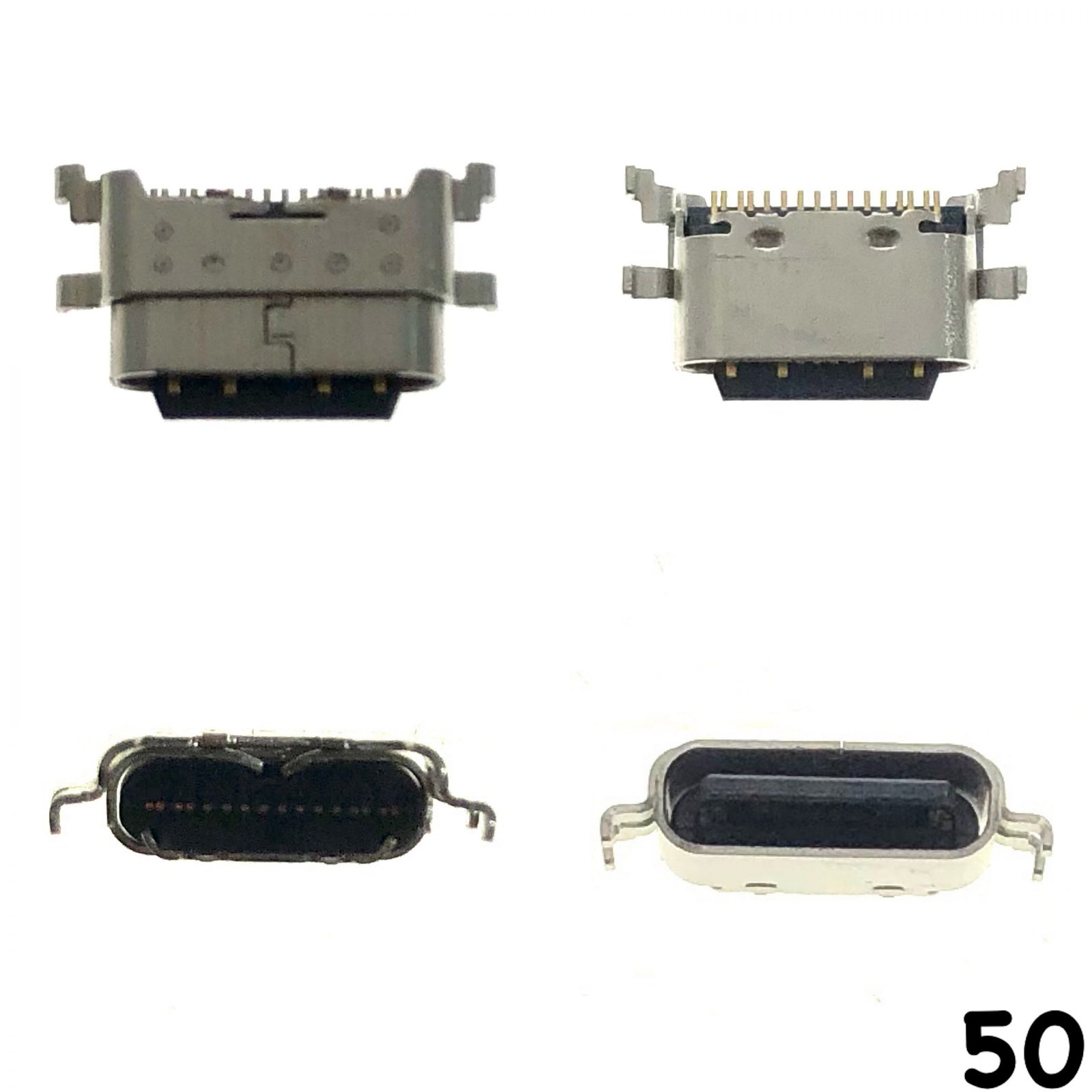50 Type-C Plug In (1SET 5PCS) For Xiaomi A1/5S/Lenovo Z6 Lite/K5S/S5 ...