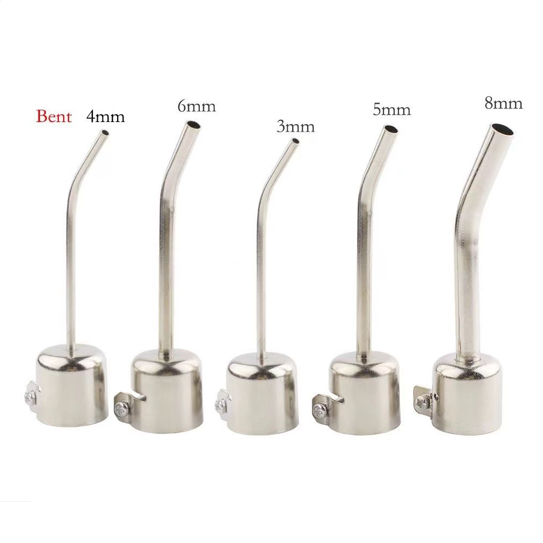 Blower Tips- for QUICK 857DW 1 Set 5 pcs (BENT 3MM,4MM,5MM,6MM,8MM ...