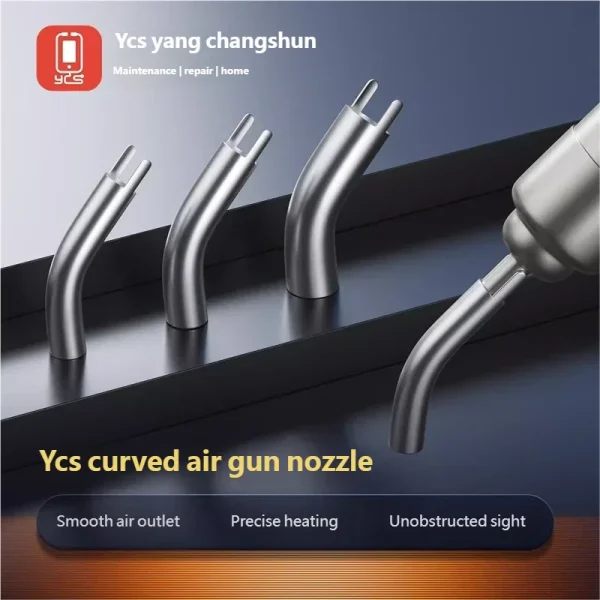 YCS 杨长顺 Blower Addon Curve Tips – (1SET/4PCS) – CME Distribution Sdn Bhd