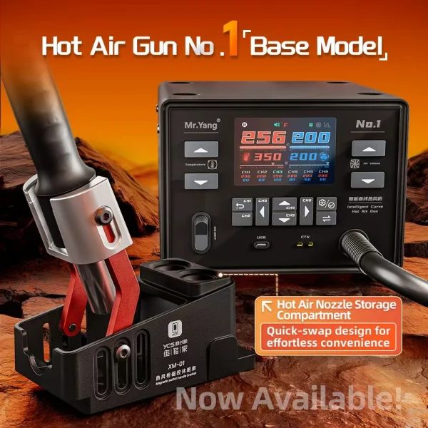 MR.YANG NO.1 Smart Curve Heat Gun Blower Station (with XM-01 Handle ...