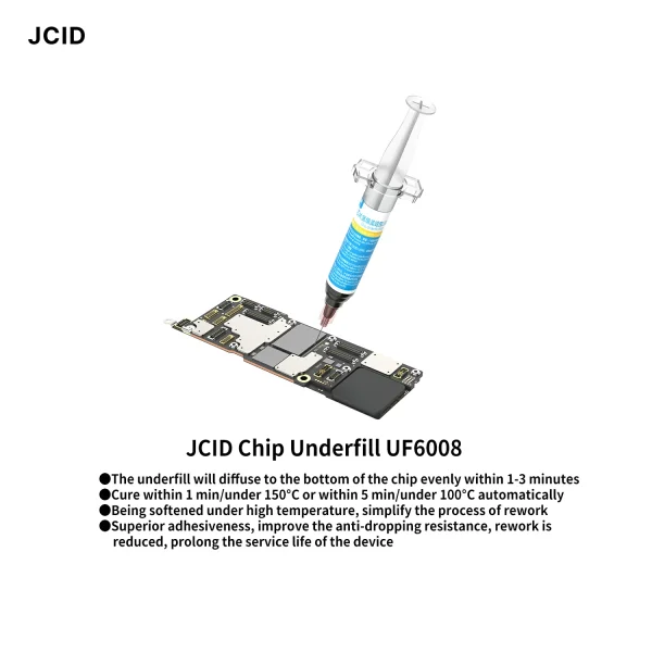 JCID Chip Underfill UF6008 (5ML) – CME Distribution Sdn Bhd